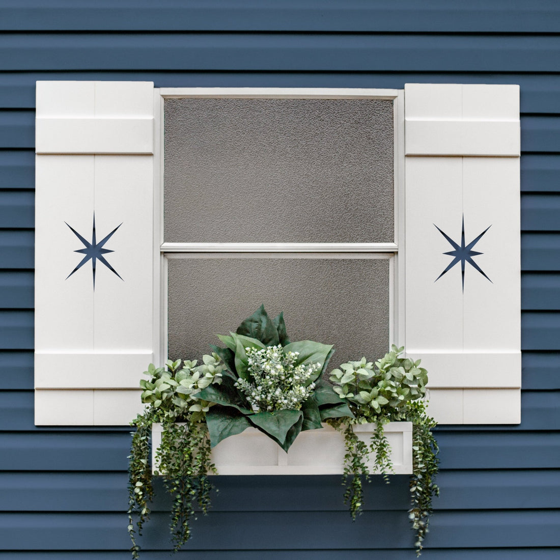 Midcentury Modern Starburst Exterior Shutter, Sold Individually – High ...